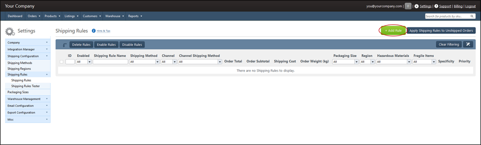 How To Create Shipping Rules – StoreFeeder