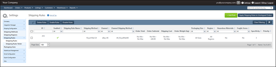 How To Create Shipping Rules – StoreFeeder