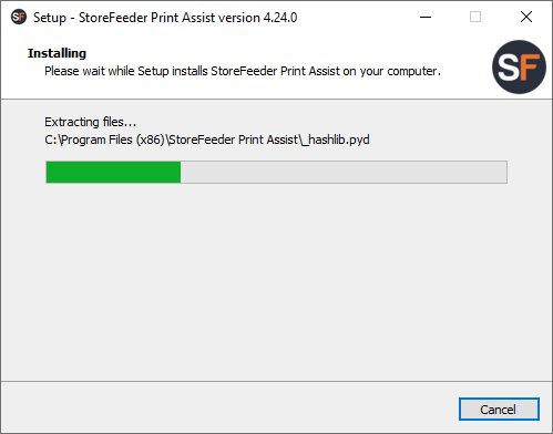 Print Assist Setup – StoreFeeder