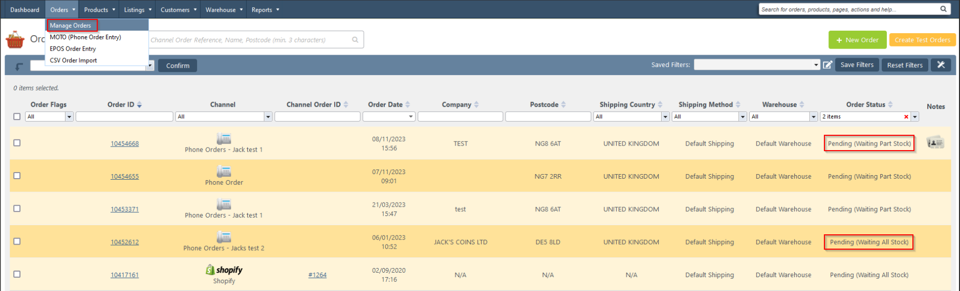 How to Pre-despatch your Orders – StoreFeeder