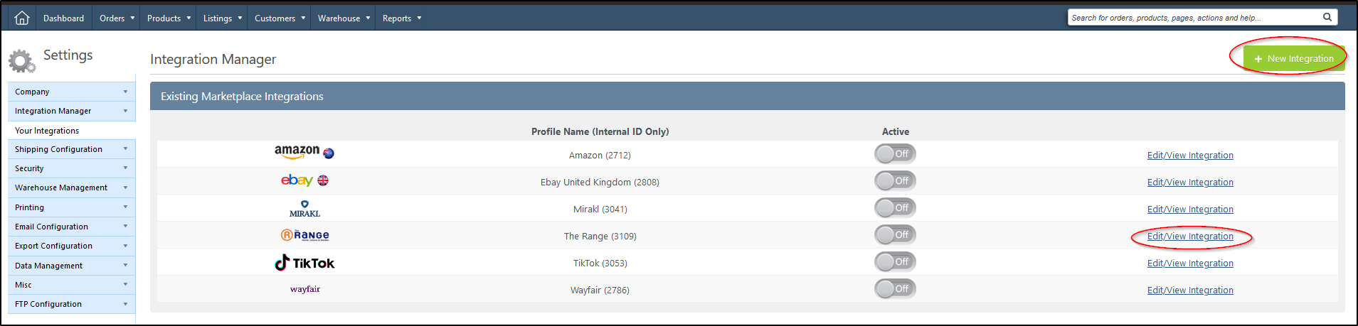 How to Integrate with The Range – StoreFeeder